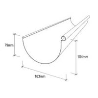 Stramit® Half Round Gutter - Steel Roofing Supply Centre